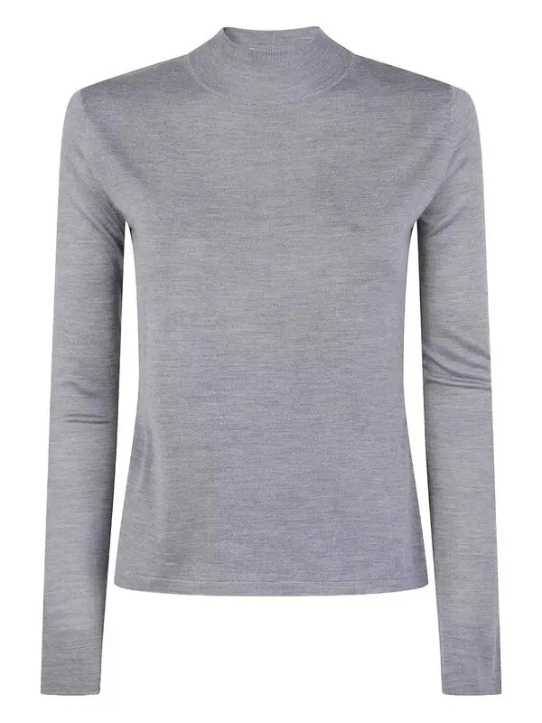 Max Mara High-neck Long-sleeve Sweater