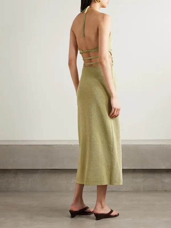 golden asp dresses Cult Gaia Magnolia Dress – Aria main image 1