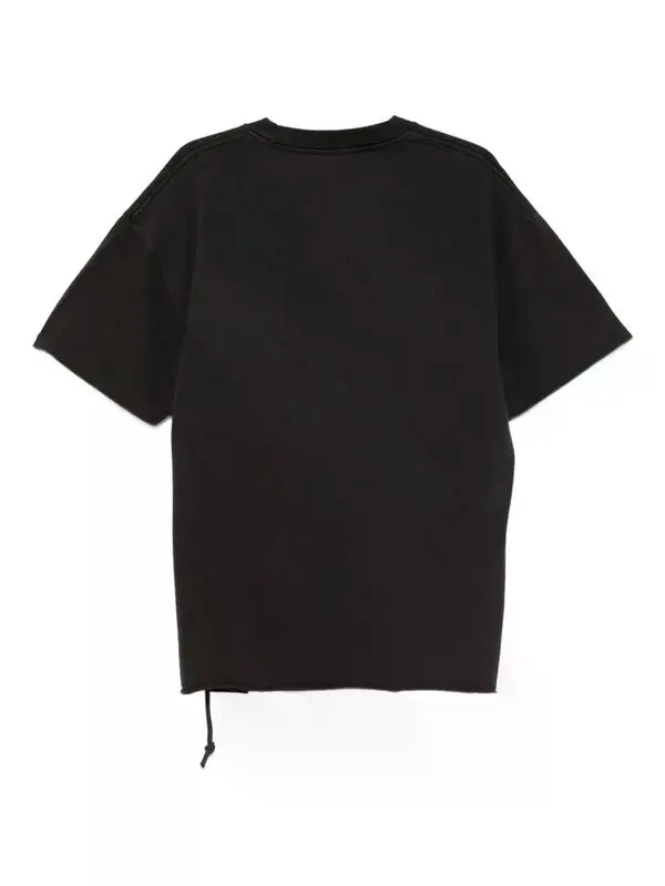 Ksubi Cotton T-shirt With Drawstring Hem