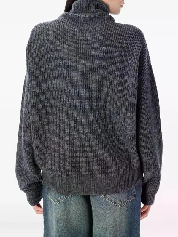 Isabel Marant High-neck Ribbed Knit
