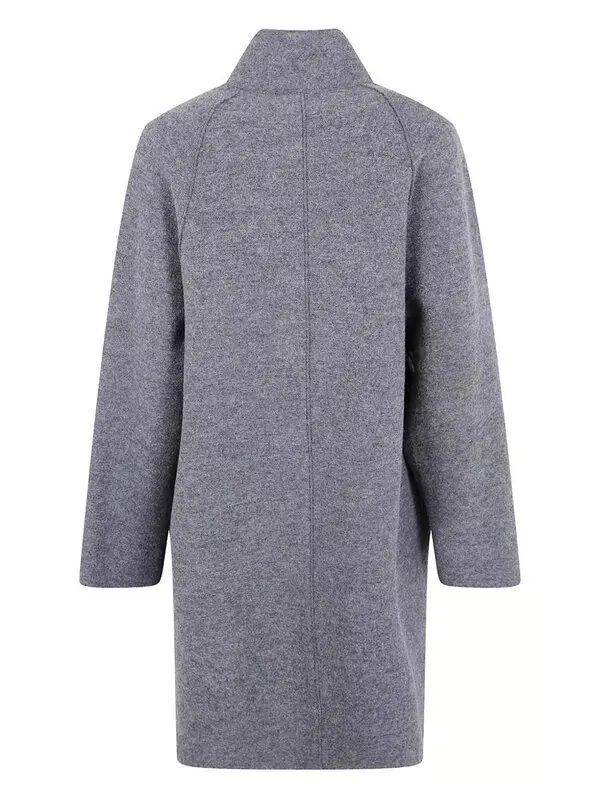 Harris Wharf London Raglan-sleeve Wool Coat