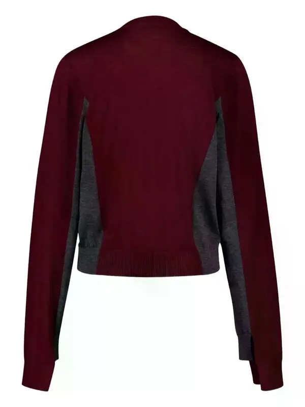 Stella McCartney Colour-block Wool Cardigan