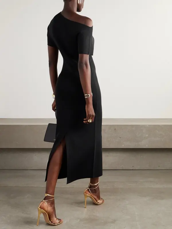 RÓHE Asymmetric Jersey Dress