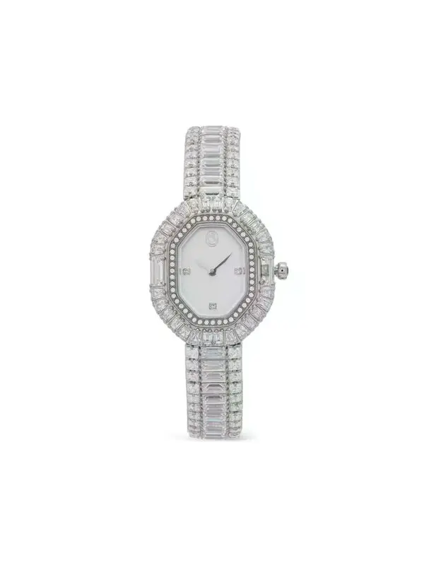 SWAROVSKI Crystal Pearl Octagon Baguette 28mm - White