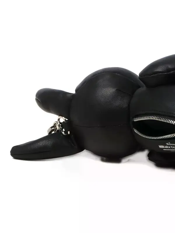 Mihara Yasuhiro Rabbit Shoulder Bag - Black