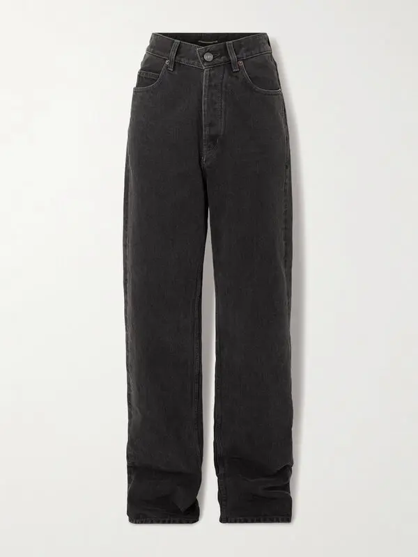 Saint Laurent Straight-leg Jeans - Black