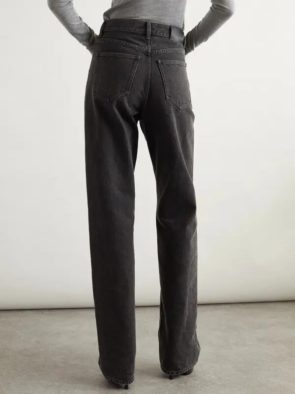 Saint Laurent Straight-leg Jeans - Black