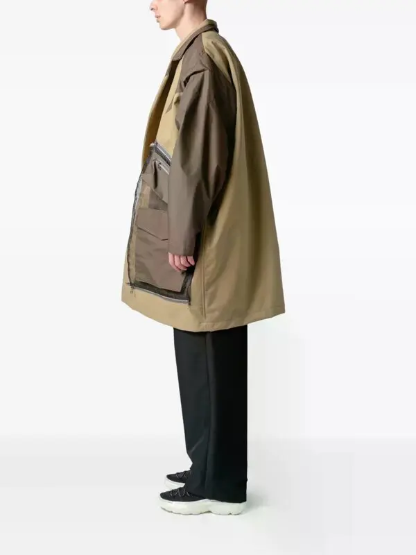 YOSHIOKUBO Pocket-paneled Overcoat