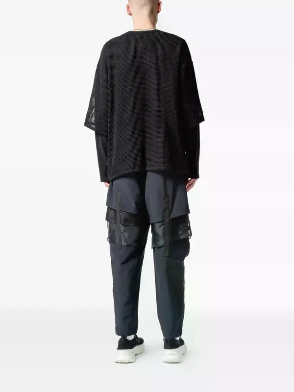 YOSHIOKUBO Layered-panel Trousers