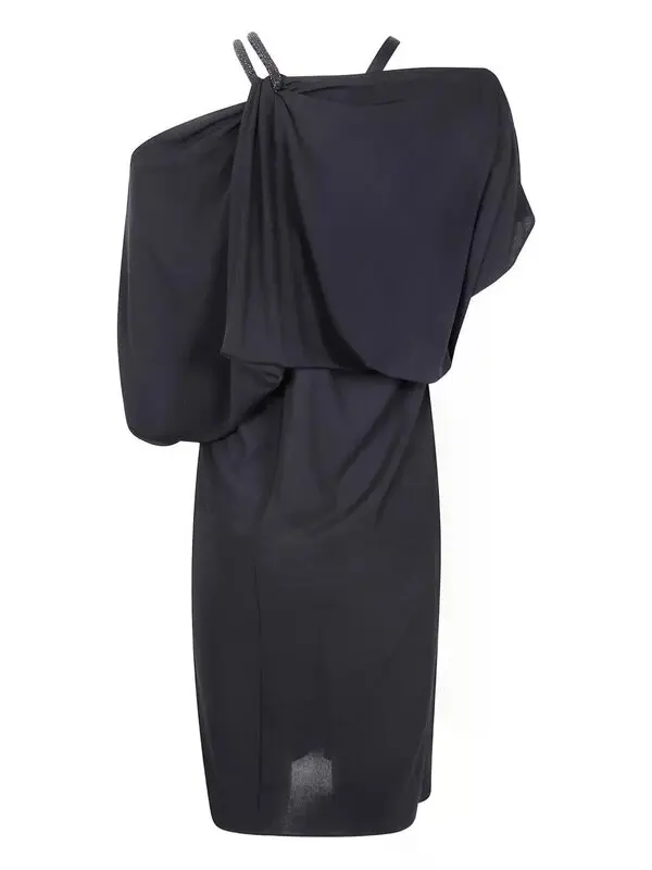 TOM FORD Draped Dress - Black