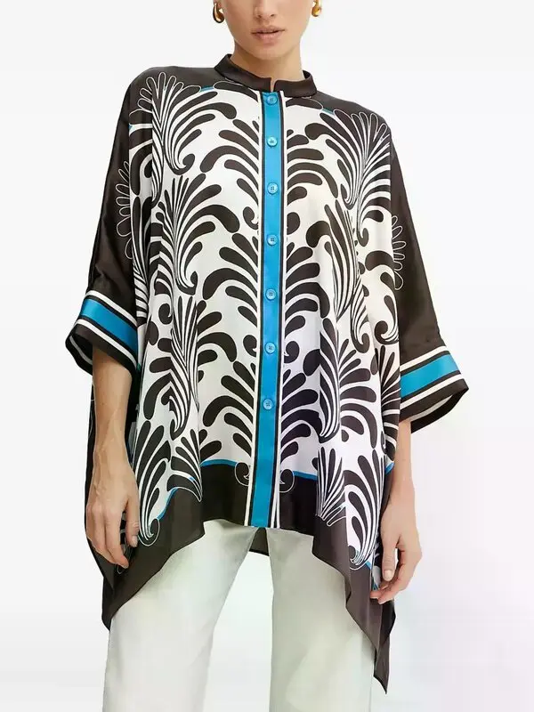 Luisa Spagnoli Leaf-print Top