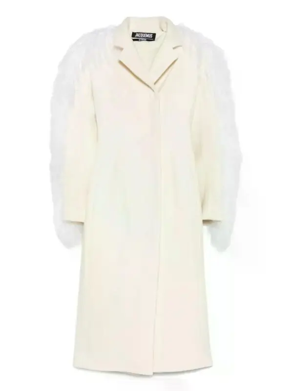 Jacquemus Le Manteau Coat - Neutrals