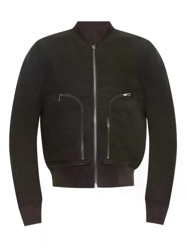 Rick Owens Zip-fastening Pocket Bomber Jacket - Grey