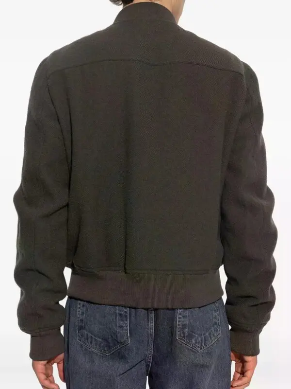 Rick Owens Zip-fastening Pocket Bomber Jacket - Grey