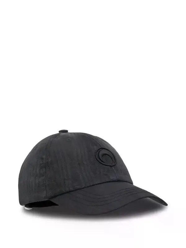 MARINE SERRE Moiré Logo Baseball Cap - Black