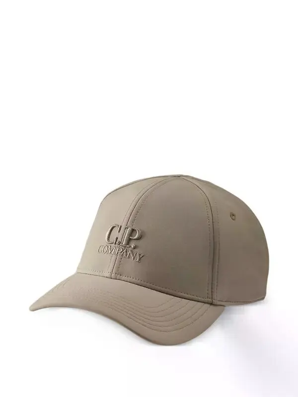 C.P. COMPANY Logo-embroidered Baseball Cap - Neutrals