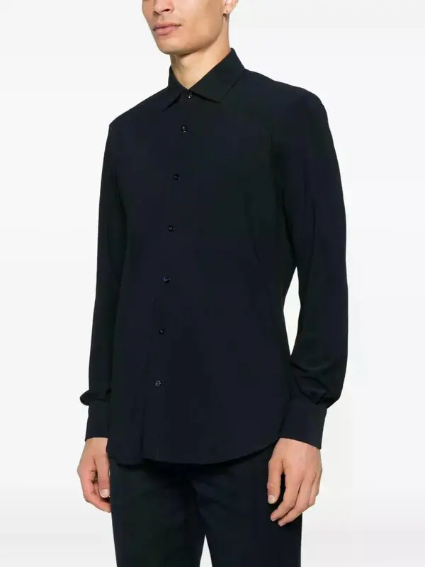 MAZZARELLI Long-sleeve Shirt - Blue