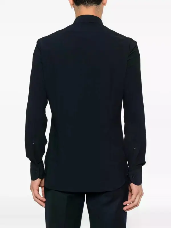 MAZZARELLI Long-sleeve Shirt - Blue