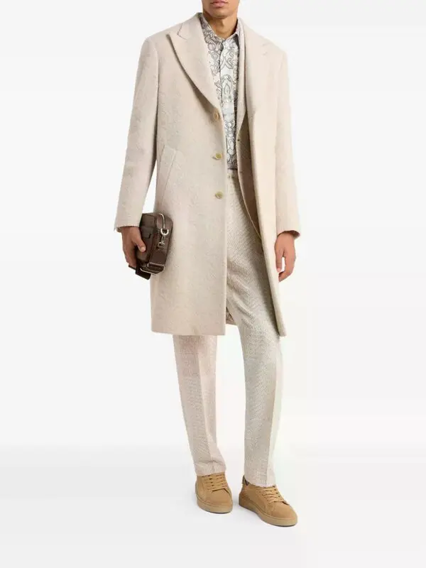 Etro Wool-blend Single-breasted Coat