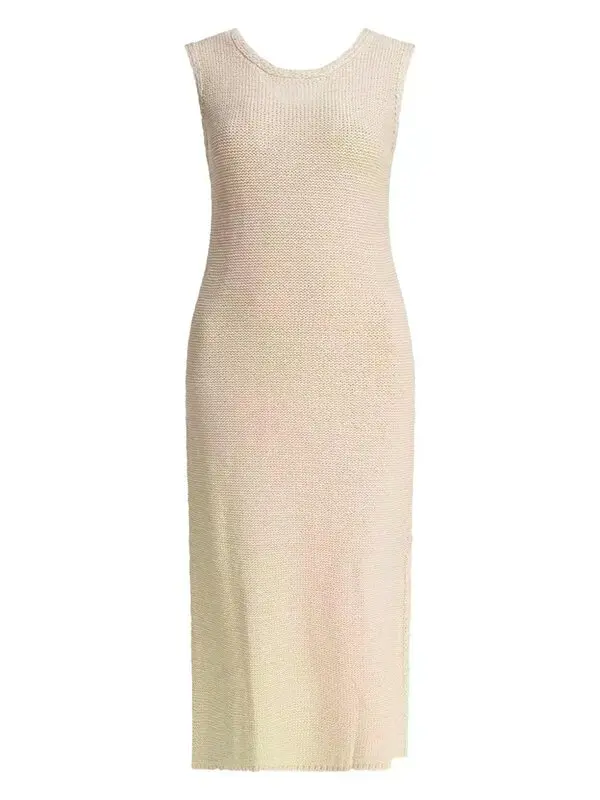 SANDBEIGE Knitted Midi Dress - Neutrals