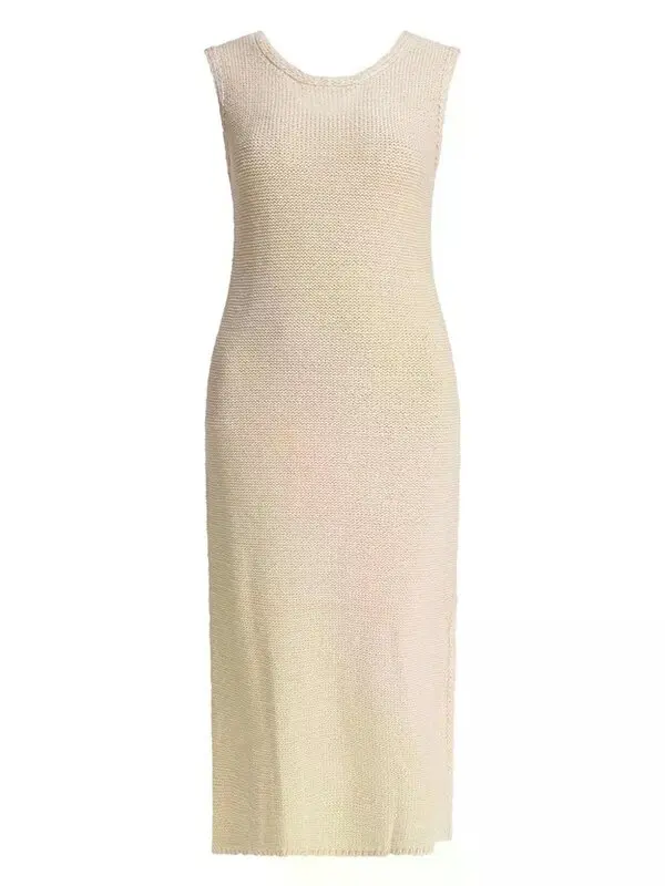 SANDBEIGE Knitted Midi Dress - Neutrals