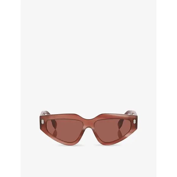 Fendi Cat-eye Acetate Sunglasses - Pink