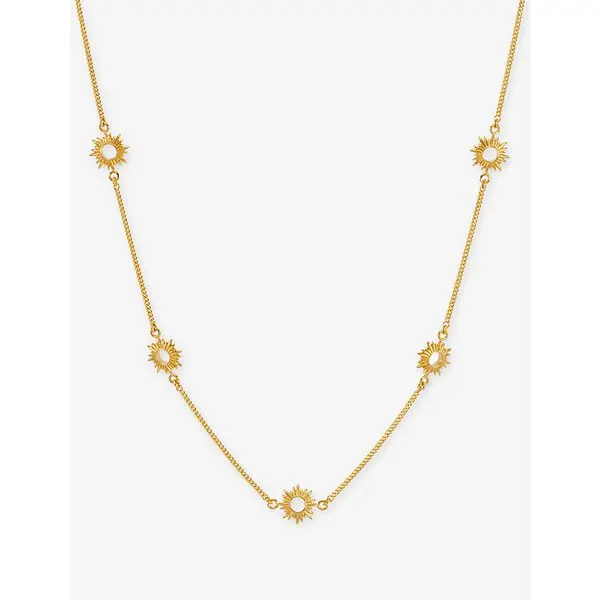 RACHEL JACKSON Eternal Sun Choker Necklace - Gold
