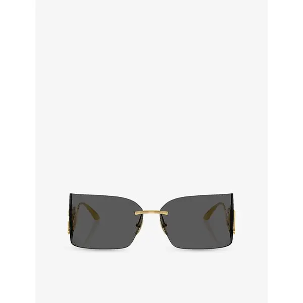 Dolce & Gabbana Dg2319 Irregular Sunglasses - Gold