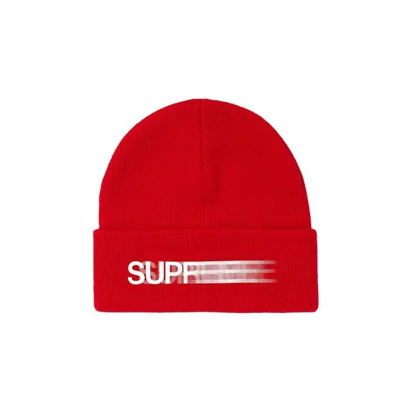 Supreme Motion Logo Beanie - Red