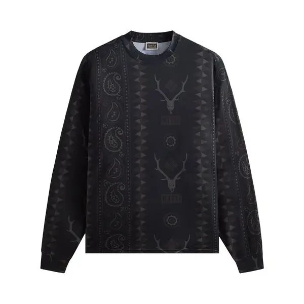Kith X South2 West8 For Columbia Paisley Stripe Terminal Tackle Long-sleeve