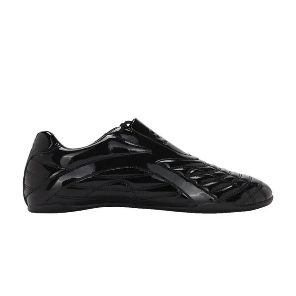 Balenciaga Zen Patent Sneakers - Black