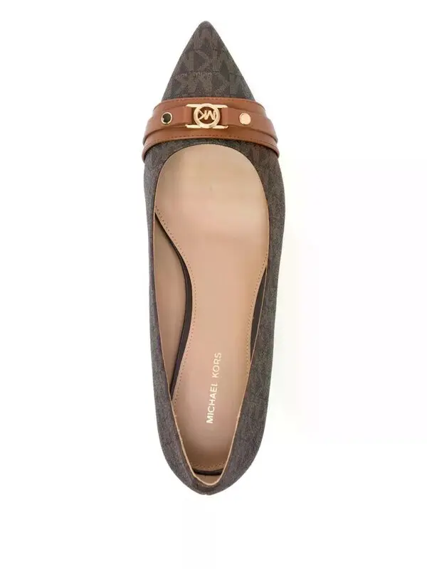 Michael Kors 50mm Mandy Heeled Pumps