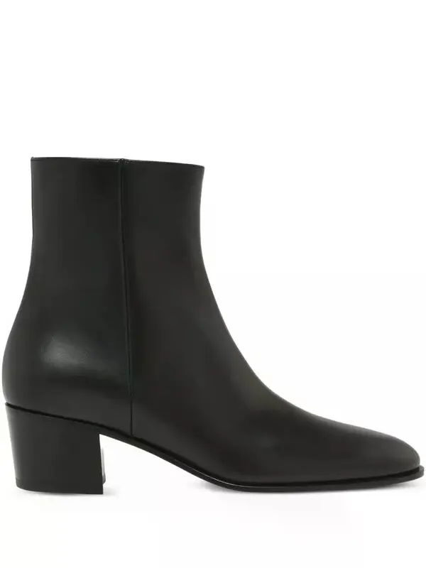 GIANVITO ROSSI Leather Heeled Boots