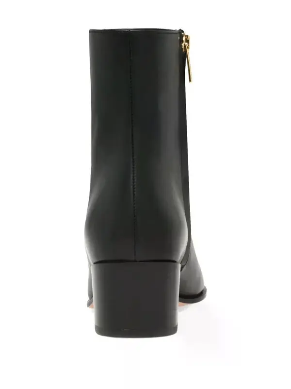 GIANVITO ROSSI Leather Heeled Boots