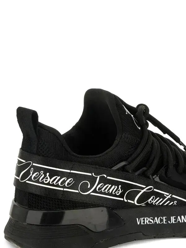 Versace Logo Detail Lace-up Sneakers