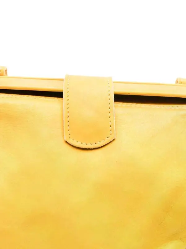 SOMMET Leather Flap Clutch