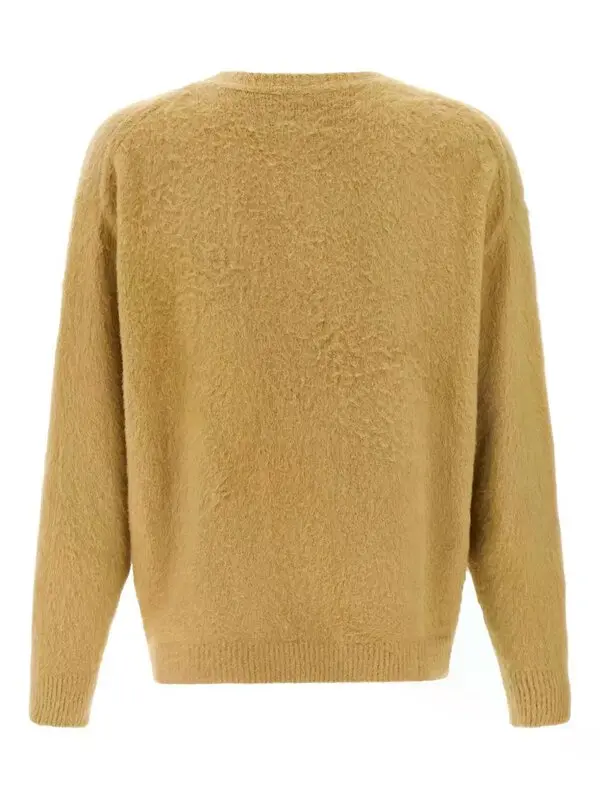 ROBERTO COLLINA Crew-neck Sweater - Yellow