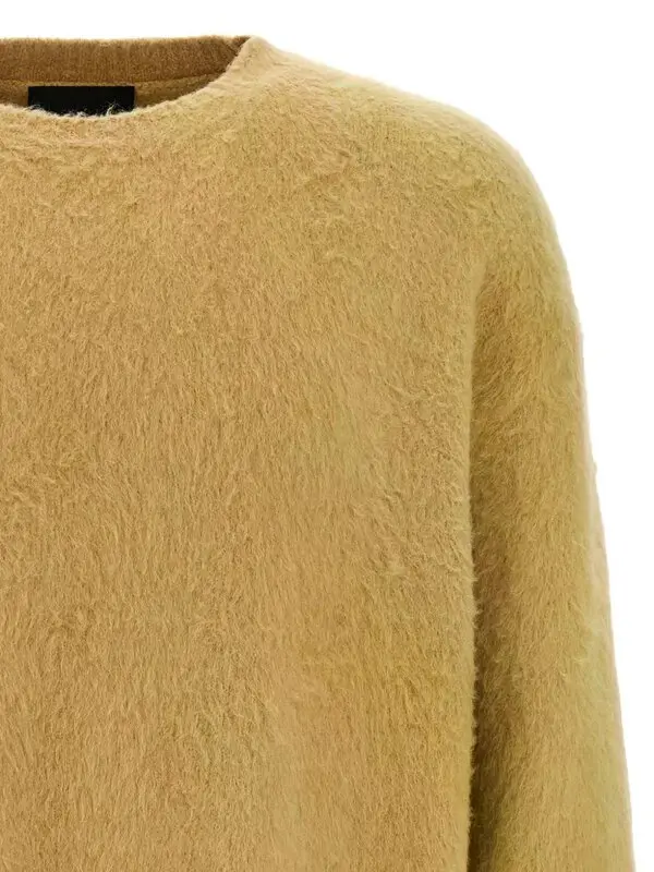 ROBERTO COLLINA Crew-neck Sweater - Yellow