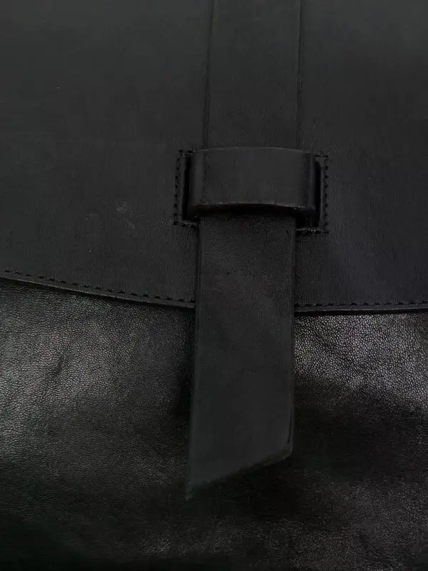 SOMMET Leather Flap Shoulder Bag