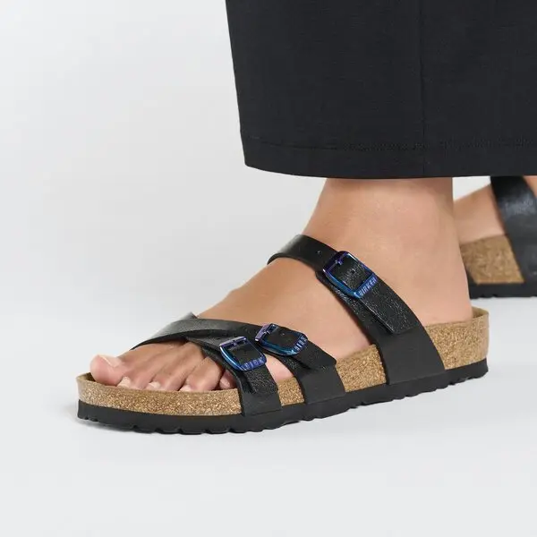 BIRKENSTOCK Franca Birko-flor Sandals - Graceful Licorice