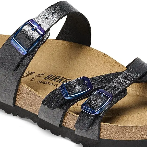 BIRKENSTOCK Franca Birko-flor Sandals - Graceful Licorice