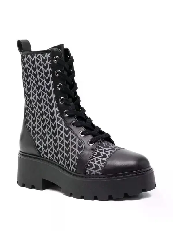 Michael Kors 50mm Blake Combat Boots - Black