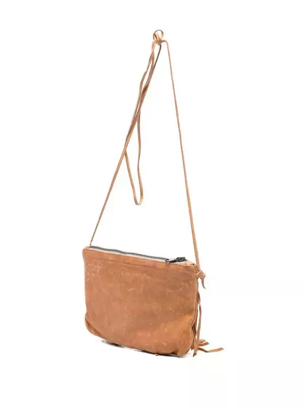 SOMMET Fringe-detail Leather Crossbody Bag