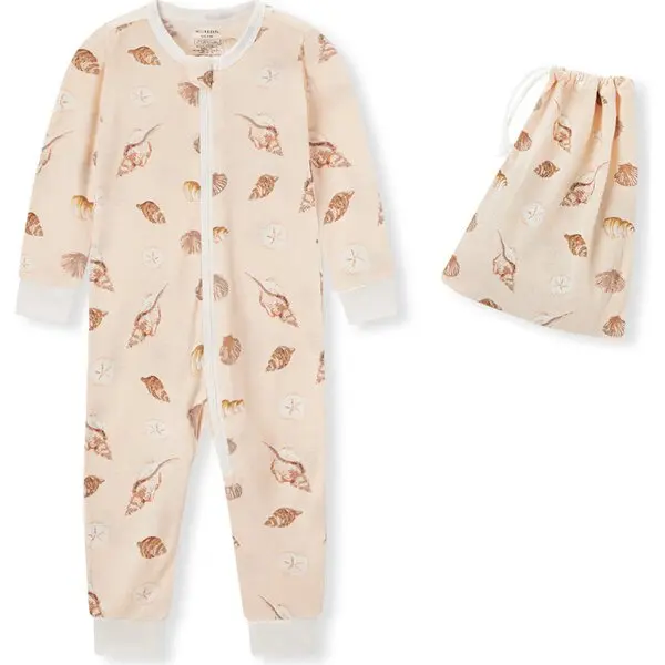 MILKBARN Zipper Pajama - Seashells