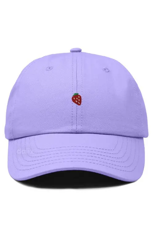 DALIX Lil Strawberry Dad Cap - Lavender