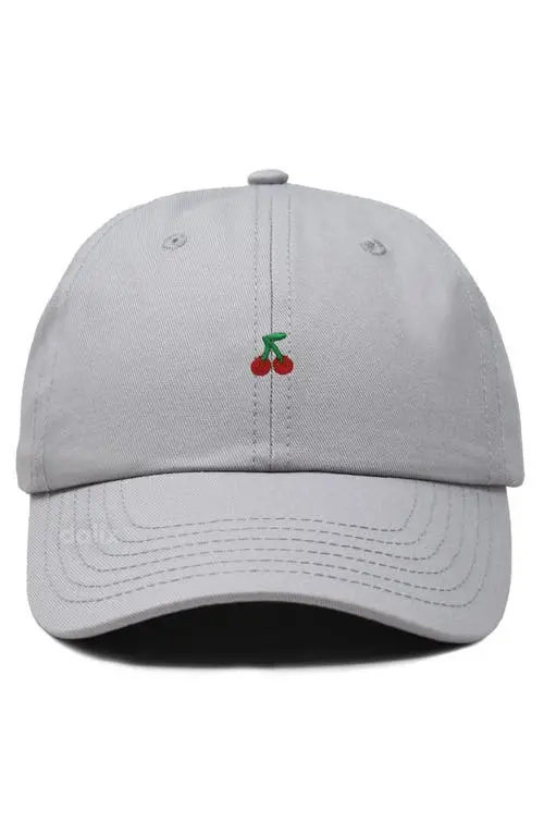 DALIX Lil Cherry Dad Cap - Gray