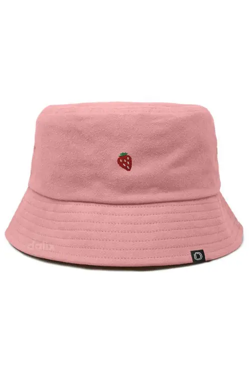 DALIX Strawberry Bucket Hat - Peach Melba