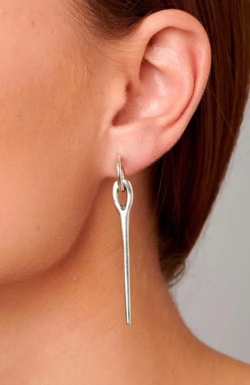 UNODE50 Button & Needle Earrings