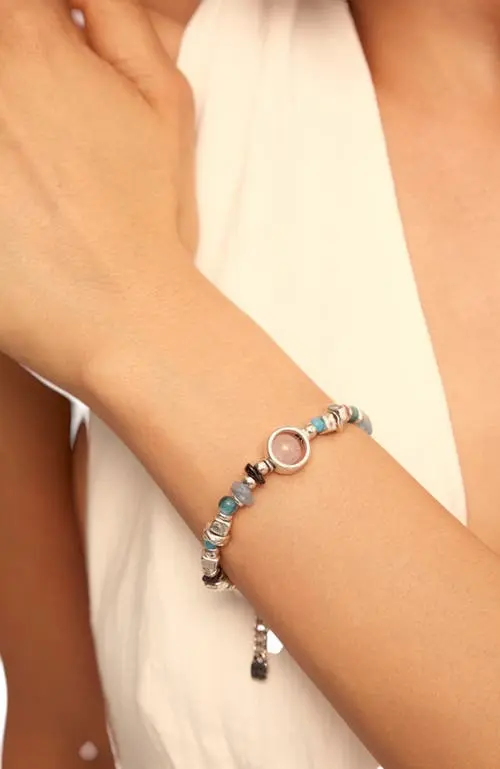 UNODE50 Textured Stone Bracelet