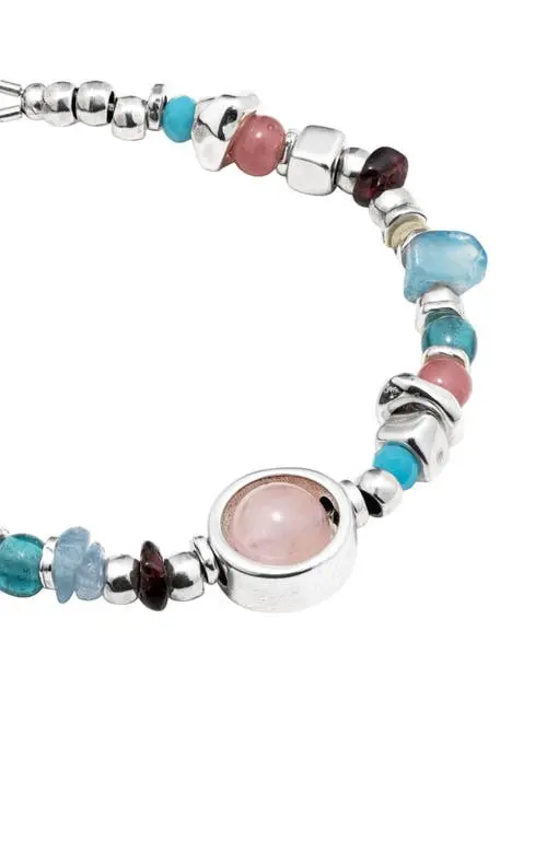 UNODE50 Textured Stone Bracelet